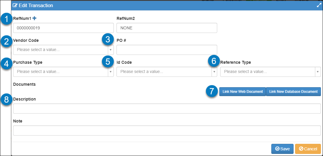 Adding a Transaction – Cayuse Help Center Adding a Transaction – Cayuse Help Center